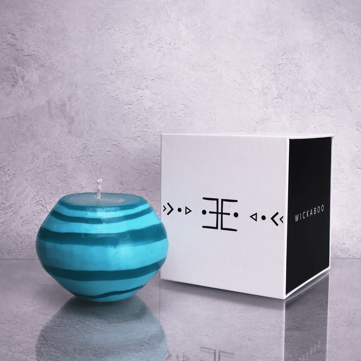 Blue Lollipop Pot Candle - Ideal Gift