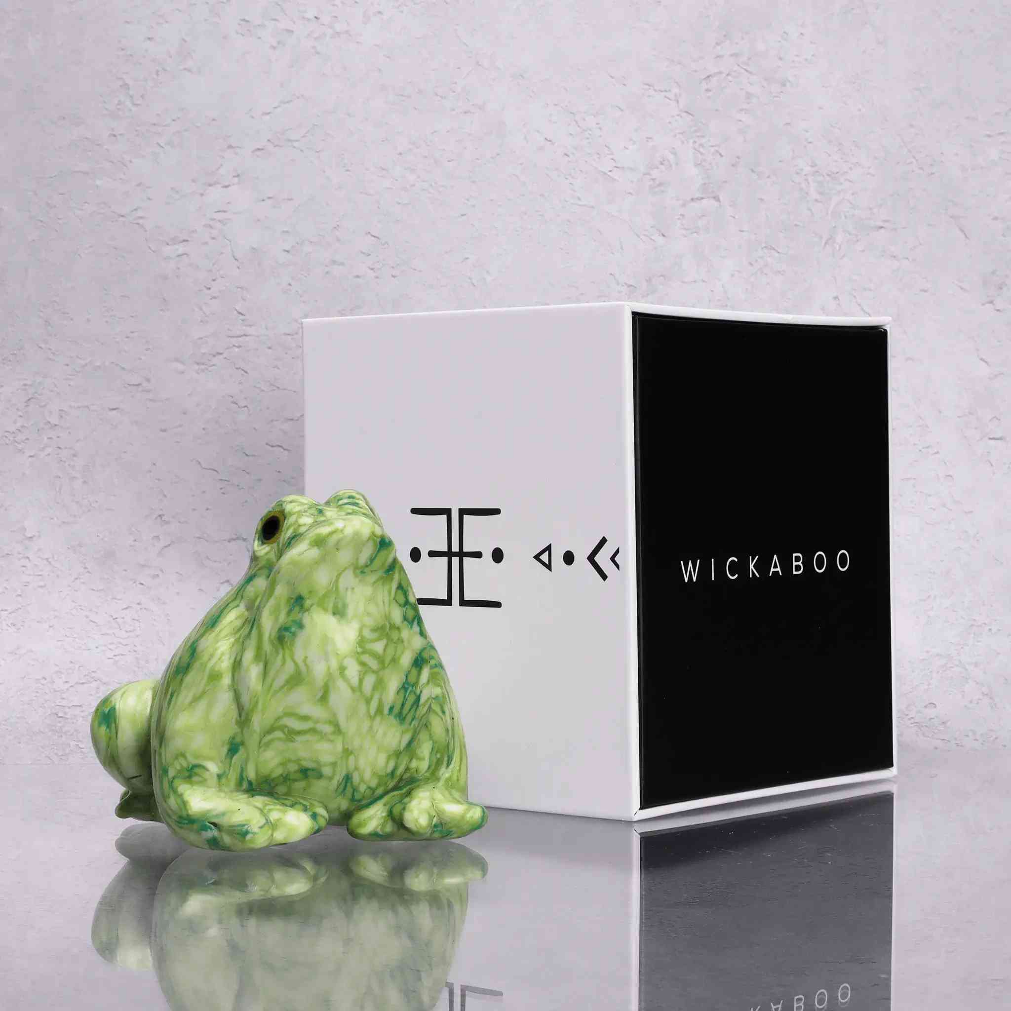 Unique Handmade Green Frog Candle - #1 Best Seller in Frog-Lovers Candles