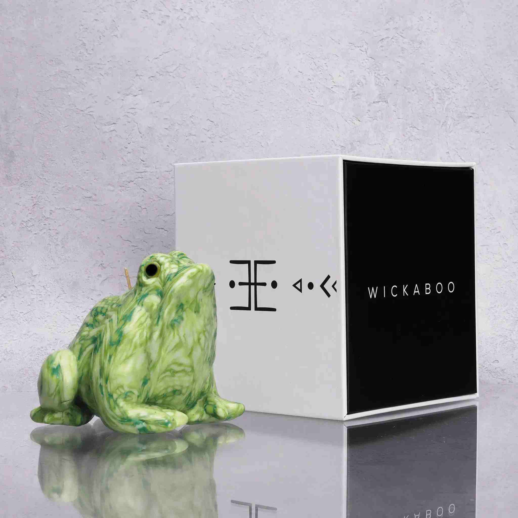 Unique Handmade Green Frog Candle - #1 Best Seller in Frog-Lovers Candles