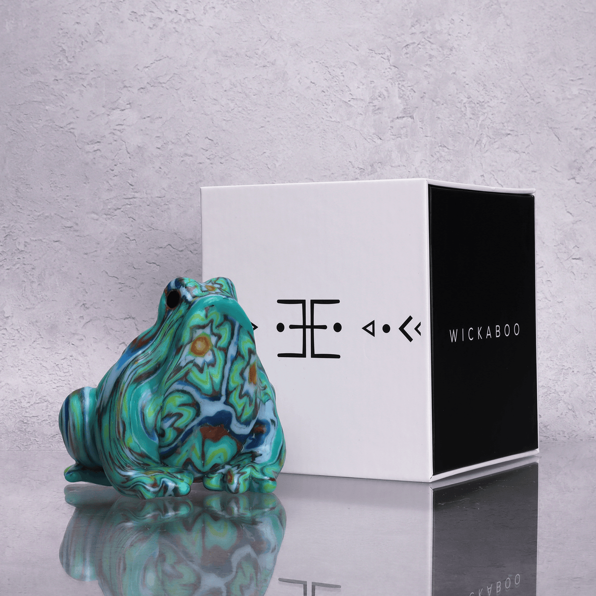 Unique Paisley Frog Candle - #1 Best Seller in Frog-Lovers Candles